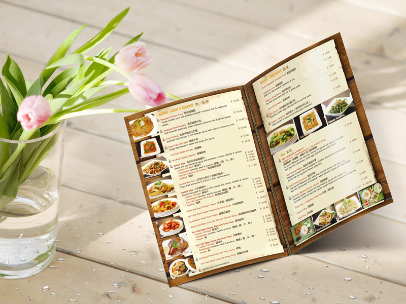 Bi-Fold Menus – Aquaproof Paper